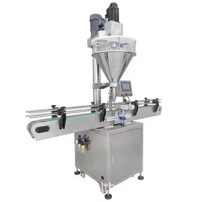 China Industries Full Automatic Auger Tea Powder Chemical Dry Powder Bottle Quantitative Filling Powder Packaging Machine for sale