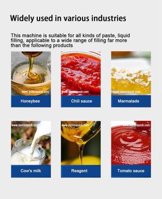 Cina Fabbrica all'ingrosso Custom Automatic Servo Cream Shampoo Lotion Butter di arachidi macchina di riempimento in vendita in vendita