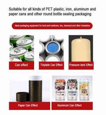Cina Macchina automatica per la chiusura di barattoli per tonno in pasta, lattine per animali domestici e alluminio, fabbrica professionale su misura, nuova condizione in vendita