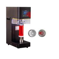 China Automatic Sealing Machine Metal Plastic Soda Tuna Drink Tin Can Sealing Machine Bottle Cap Sealing Machine for sale