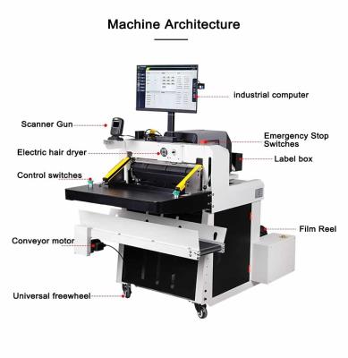 Cina Intelligente automatico E-commerce Express Bag Packing Laminating Face Sheet Machine Muti-funzionale sacchetti macchina di sigillamento in vendita