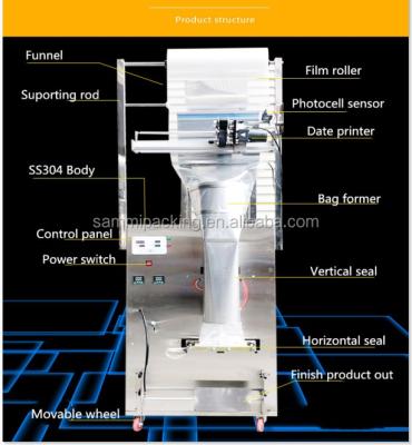 China Grain Packaging/bagging Machine Sealing Machines Sugar Rice Salt Nuts Grain Packing Machine/1kg Factory Price Hot Selling 1kg for sale