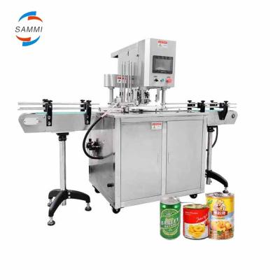 China Professional Factory Custom-Made New Condition Automatic Can Seamer Closing Machine for Tuna Paste Tin Pet Aluminum Motor Metal for sale