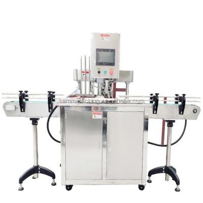 China Professional Factory Custom-Made New Condition Automatic Can Seamer Closing Machine for Tuna Paste Tin Pet Aluminum Motor Metal for sale