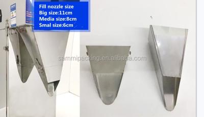 China High Quality 100-3000g Weighing Machine Semi Automatic Spice Powder Weighing Filling Machine Vibration Weigher with Big Hopper for sale