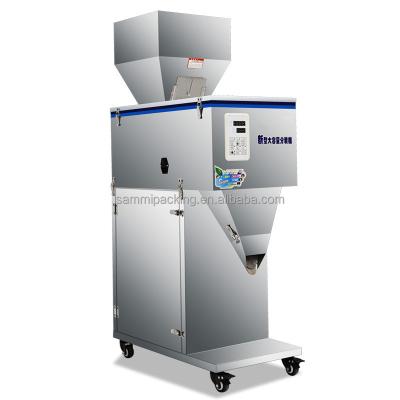 China Newest 999g/1500g/3000g/5000g Automatic Electronic Weighing Filling Machine for Particle Powder for sale