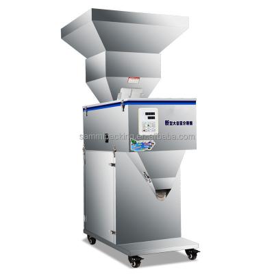 China Newest 999g/1500g/3000g/5000g Automatic Electronic Weighing Filling Machine for Particle Powder for sale
