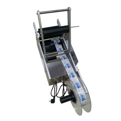 Cina Fabbrica Fornitori MT-50 semiautomatica lattina di tè adesivo adesivo rotondo bottiglia etichettatura macchina in vendita