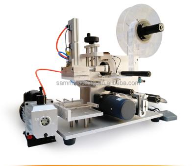 Китай Новый дизайн полуавтоматическая плоская самоклеящаяся наклейка обернуть угол коробки маркировки машины продается