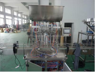 China Automatic Production Machine Bottle Liquid Filling Capping Labeling Line Orange Juice Machine Water Oil Stainless Steel for sale