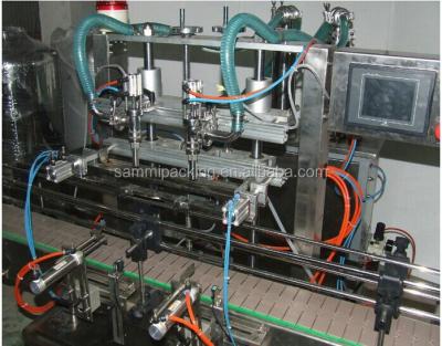 China Automatic Production Machine Bottle Liquid Filling Capping Labeling Line Orange Juice Machine Water Oil Stainless Steel for sale