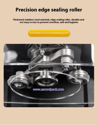 Cina Miglior Vendita 2025 Sigillatrice per Lattine ad Alta Efficienza - Saldatrice Automatica per Lattine in Plastica/Latta per Bubble Tea, Succhi e Bevande Analcoliche in vendita