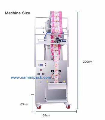 China Automatic Bean Bagging 1kg Rice Salt Bag Packing Machine for sale