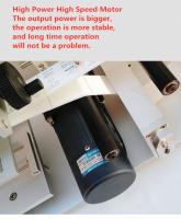 China High Efficiency Flat Surface Labeling Machine with Date Coder 40-60pcs/min Speed and ±1mm Accuracy for sale