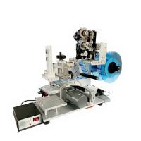 China High Efficiency Flat Surface Labeling Machine with Date Coder 40-60pcs/min Speed and ±1mm Accuracy for sale