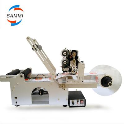 China 220V Semi-Automatic Electric Labeling Machine for Round Bottles with High Precision and Long Service Life for sale