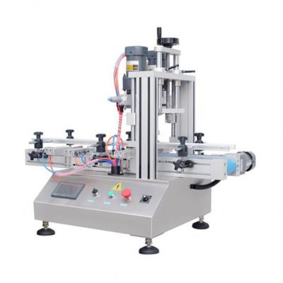 China Desktop Semi-Automatic Capping Machine 220V 50HZ for 20-60mm Caps with 20-40pcs/min Speed for sale