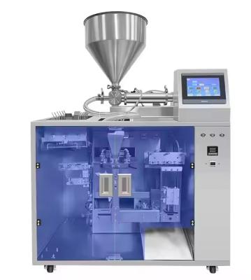 China Chain Pack Stand-up Zipper Pouch Packing Machine Dog Food Weighing Filling Sealing Machine for Plastic Bag Packaging for sale