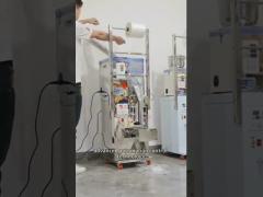 Máquina de embalagem automática de pó de especiarias secas de 100 g Capacidade de 15 sacos por minuto