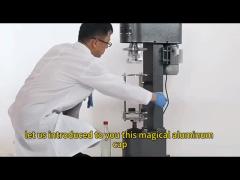 DDX-450 semi automatic bottle capping machine For Glass Bottle Plastic Bottle