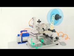 No Air Bubble Packaging Labeling Machine Flat Surface With Date Printer