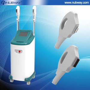 China Best IPL laser machine with 2 handles for Acne treatment / Pigment removal for sale