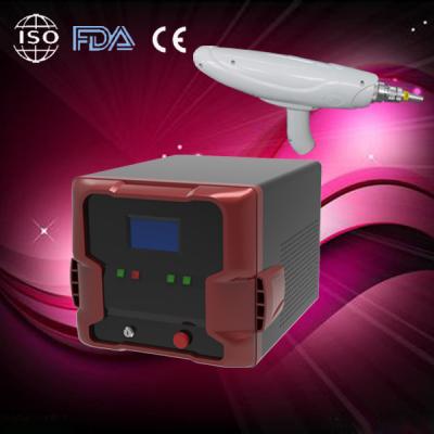 China Portable Conveniet Q-switched ND YAG Laser Machine for Tattoo Removal for sale