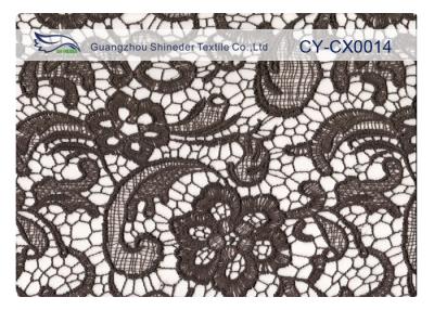 China Good Design Embroidered Nylon Lace Cotton Fabric for Shirt , Bag CY-CX0014 for sale