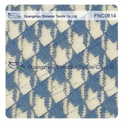 Cina Tessuto di cotone classico del nylon 58% dell'irregolare 42% di pied de poule per abbigliamento casual in vendita