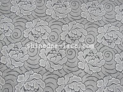 Cina Tessuto di nylon del pizzo di fiore cotone semplice/elegante del modello per la poltiglia SYD-0171 di modo in vendita