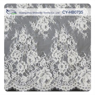 Cina Tessuto legato con corde pesante del pizzo del vestito da sposa dal ciglio, ecologico in vendita