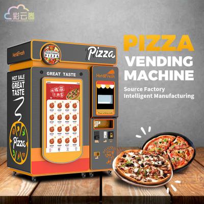 China High Temperature Range Up To 500°F Pizza Vending Machine with 32 Inch Screen and 220V Voltage for sale