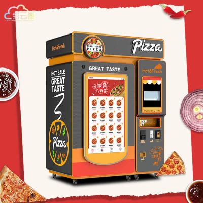 China Metal Acrylic Plastic Pizza Vending Machine Up To 60 Pizzas Capacity Convenient for sale