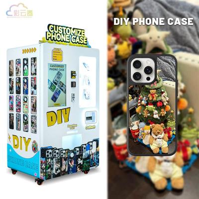 China White or Customized Color Metal Phone Case Vending Machine for Convenience Stores for sale