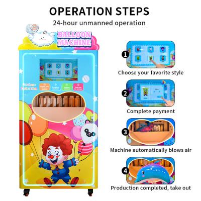 China Commemorative Can Coin Money High Quality Balloon Auto Vending Machine for sale