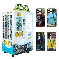 China Custom Phone Case Printer Vending Machine 220V 50Hz With Variable Ink Droplet Technology for sale