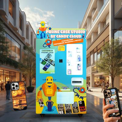 China Steel Print-on-demand Phone Case Machine for Your Production Efficiency L113*W87*H220cm for sale