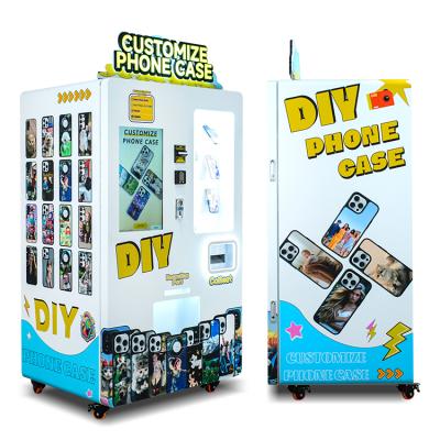 China traffic Locations Phone Case Printing Vending Machine 300kg with Variable Ink Droplet Technology for sale