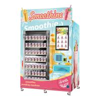 China Touch Screen Display Frozen Drink Vending Machine Easy and Convenient Refreshment for sale
