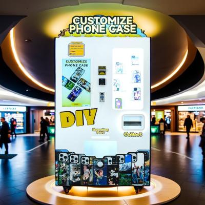 中国 CYJ-D04 リモートモニタリング付きスマホケース印刷自動販売機 販売のため