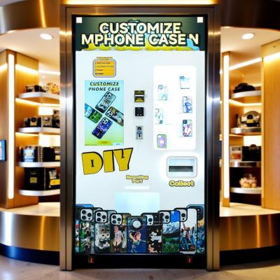 中国 電話ケース印刷販売機 1500x800x600mm Android OS 販売のため