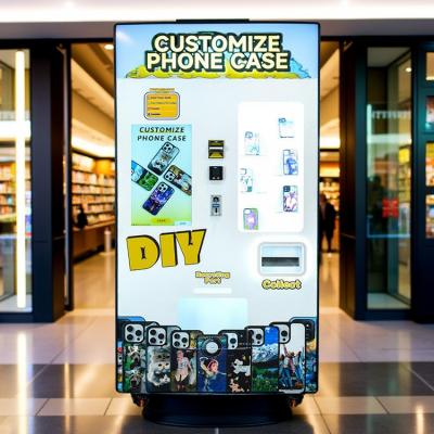 China CYJ-D04 Phone Case Printing Vending Machine 20 Cases Per Hour 2880dpi for sale
