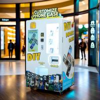 China CYJD04 Automatic Phone Case Printer Vending Machine with Variable Ink Technology for sale