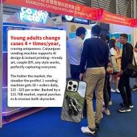 China Automatic Phone Case Vending Machine with Custom Printing for sale