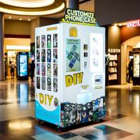 China Compact Android Phone Case Printing Vending Machine with Multiple Payment Methods and Wide Brand Compatibility for sale