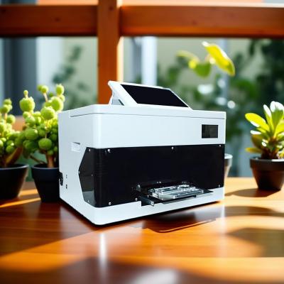 China Professional 6 Color Desktop UV Printer for Customized Printing on Phone Cases Pens and Mugs for sale