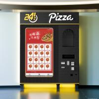 China Fully Automatic Pizza Vending Machine with 32-inch Touch Screen Multi-Language Interface and 24/7 Availability for sale