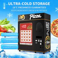 China Fully Automatic Pizza Vending Machine with 32-inch Touch Screen Multi-Language Interface and 24/7 Availability for sale