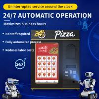China Fully Automatic Pizza Vending Machine with 32-inch Touch Screen Multi-Language Interface and 24/7 Availability for sale
