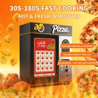 China Fully Automatic Pizza Vending Machine with 32-inch Touch Screen Multi-Language Interface and 24/7 Availability for sale